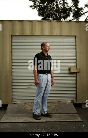 Bob Hamer, a retired FBI agent who mainly worked undercover, is shown ...