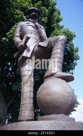WISCONSIN Lake Geneva Andy Gump statue in honor of comic strip creator ...