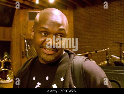 James Poyser of The Roots and Jimmy Fallon at a book signing for his ...