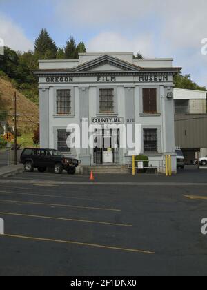 The Oregon Film Museum in Astoria Oregon USA Stock Photo - Alamy