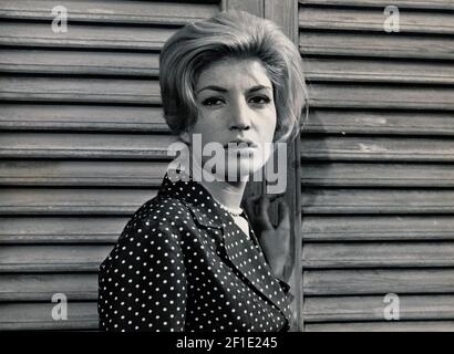 Italian film and stage actress Monica Guerritore, Italy 1970s Stock ...