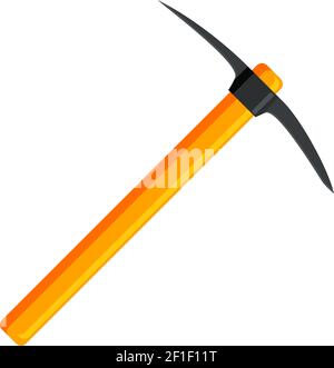 pickax pickaxe cartoon vector illustration Stock Vector Image & Art - Alamy
