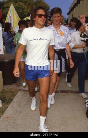 Rob Lowe 1985 Credit: Ralph Dominguez/MediaPunch Stock Photo - Alamy