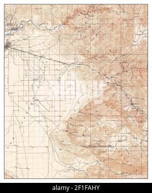 Caliente, California, map 1914, 1:125000, United States of America by ...
