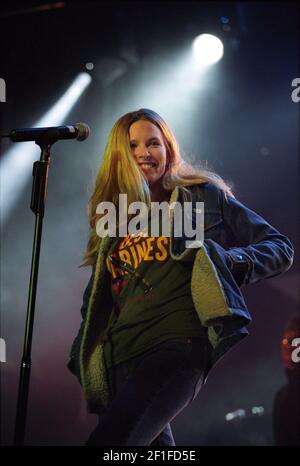 Shea Seger in concert at The MTV Five Night Stand held at The Ocean in ...