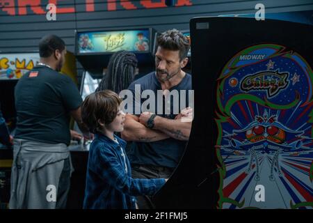 BOSS LEVEL, from left: Rio Grillo, Frank Grillo, 2021. ph: Quantrell D ...