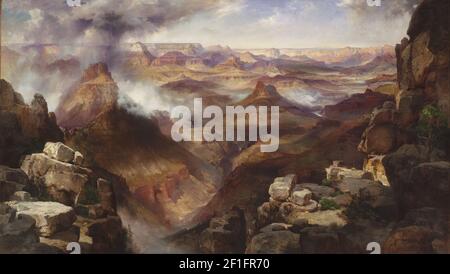 Thomas Moran, American (born England) - Grand Canyon of the Colorado ...
