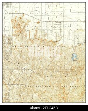 Reseda, California, map 1928, 1:24000, United States of America by ...