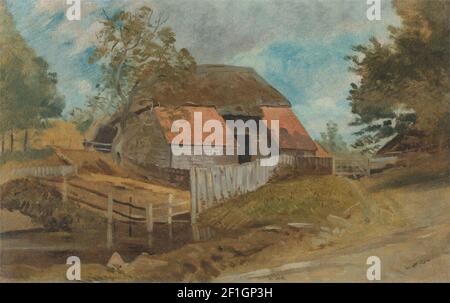 Lionel Constable - Old barn Stock Photo - Alamy