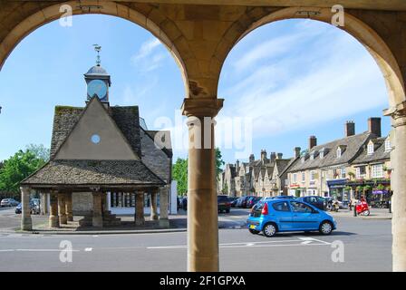 Medieval Buttercross from Town Hall, Market Square, Witney, Oxfordshire ...