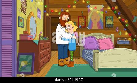 THE GREAT NORTH, Judy Tobin (left - voice: Jenny Slate), Beef Tobin ...