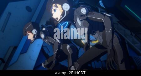 PACIFIC RIM: THE BLACK, from left: Hayley, Taylor, (Season 1, ep. 101 ...