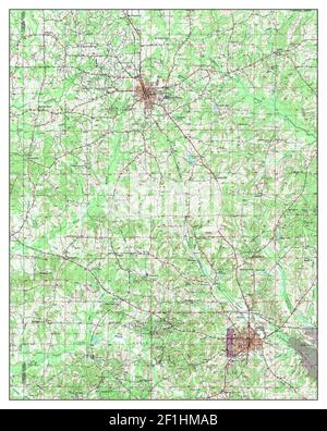 Homer, Louisiana, map 1952, 1:62500, United States of America by ...