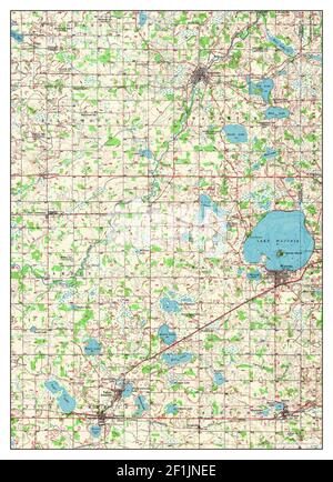 Waconia, Minnesota, map 1957, 1:62500, United States of America by ...