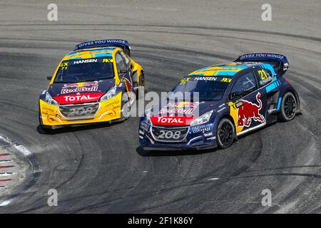 21 HANSEN Timmy (SWE), Team Peugeot Total (SWE), Peugeot 208, action ...