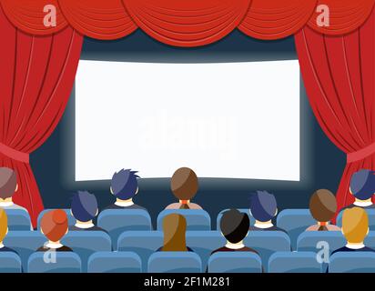people watch screen Stock Vector Image & Art - Alamy