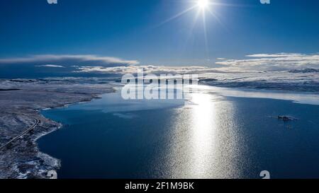 Loch Shin in Sutherland, Scottish Highlands, UK Stock Photo - Alamy