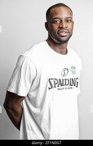 Jeremy NZEULIE (JSF Nanterre) during the Eurocup 2015-2016 match ...