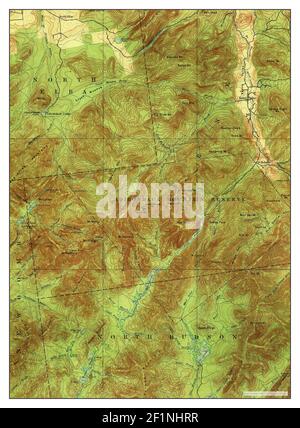 Mt Marcy, New York, map 1895, 1:62500, United States of America by ...