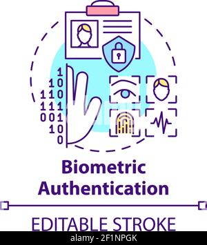 Biometric (Fingerprint Authentication) Line drawing of fingerprint ...