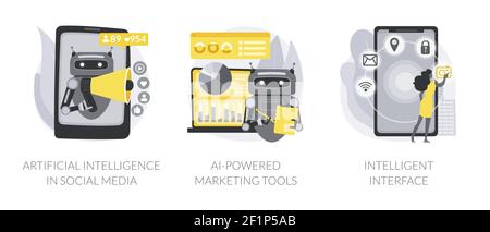 Automated algorithm abstract concept vector illustrations Stock Vector Image & Art - Alamy