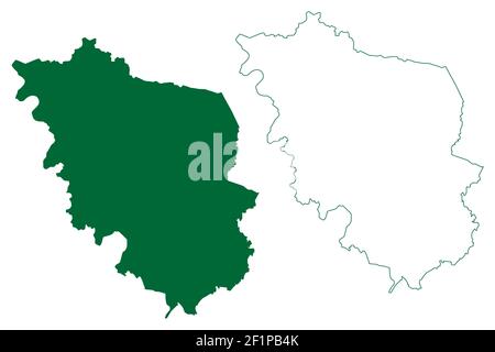 West Champaran district (Bihar State, Tirhut division, Republic of ...