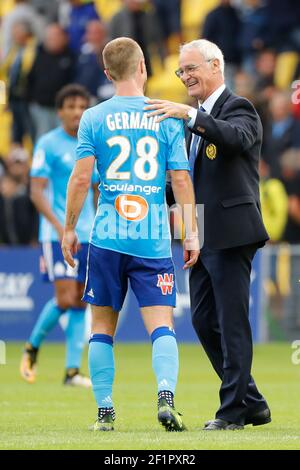 Valentin RONGIER of Rennes during the French championship Ligue 1 ...