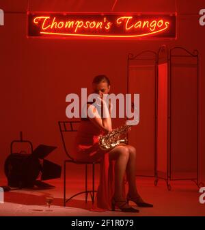 Jazz Saxophonist Barbara Thompson Stock Photo - Alamy