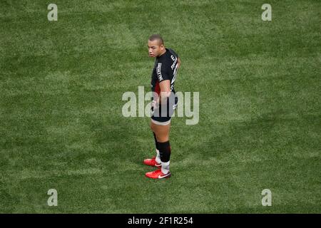 Gael Fickou of Racing during the Top 14 match between Montauban and ...