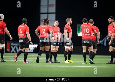 Francois Trinh-Duc of France and Mathieu Bastareaud of France during ...