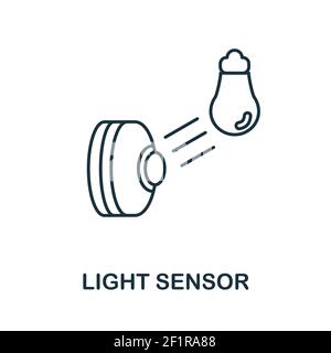 Light Sensor icon from sensors icons collection. Creative two colors ...