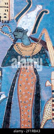 God Osiris, illustration Stock Photo - Alamy
