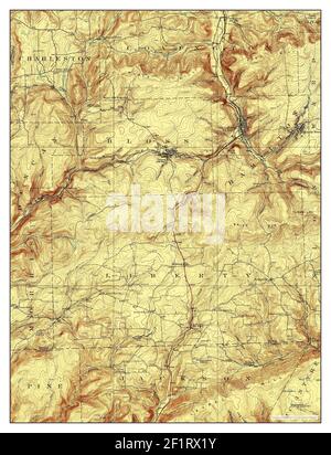 Blossburg, Pennsylvania, map 1927, 1:62500, United States of America by ...