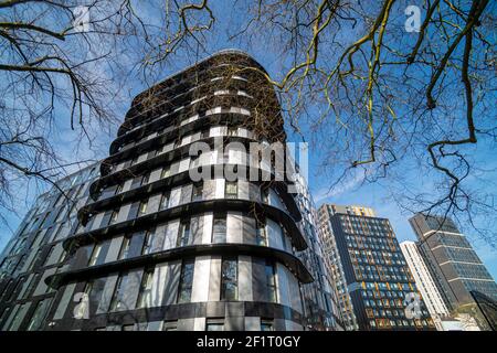 Catherine house student accommodation with stanhope house next to it in ...