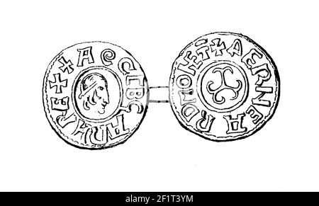 Coin of King Egbert of Wessex Stock Photo - Alamy