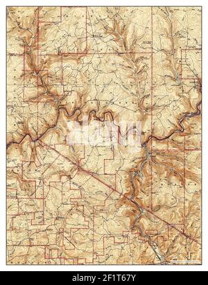 Hallton, Pennsylvania, map 1943, 1:62500, United States of America by ...