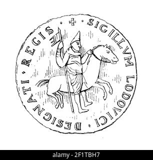 Louis VI (1081-1137). King of the Franks. Louis VI the Fat in the ...