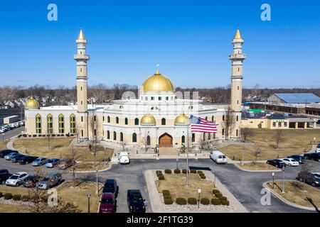 Dearborn, Michigan - The Islamic Center of America, the largest mosque ...