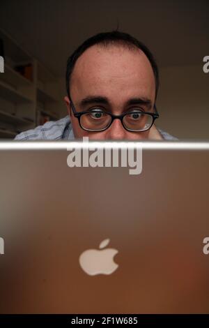 Rhodri Marsden at home spending the whole day using 'Stumble Upon' on ...
