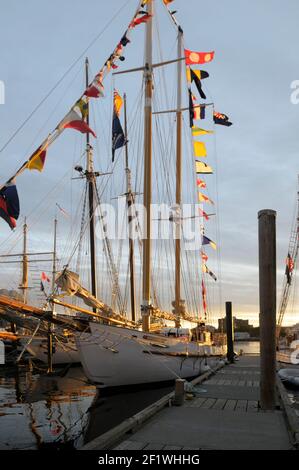 The schooner Maple Leaf was built in 1904 at Vancouver Shipyard ...