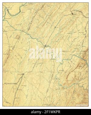 Cleveland, Tennessee, map 1901, 1:125000, United States of America by ...
