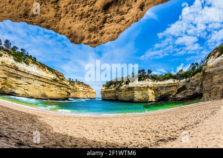 Magnificent little beach Stock Photo - Alamy