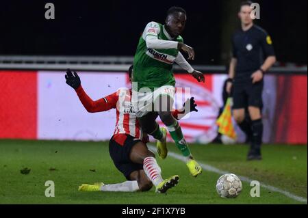 EINDHOVEN - Shurandy Sambo of PSV during the friendly match between PSV ...