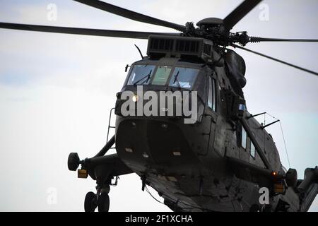 Westland Sea King HC4 Commando, Junglie, operated by the Royal Navy ...