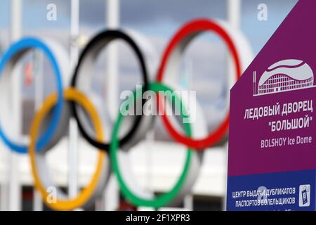 The XXII Winter Olympic Games Sotchi, Olympic Park Illustration ...