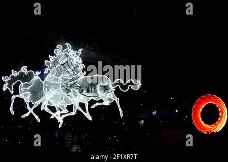 Open Ceremony of the XXII Winter Olympic Games Sotchi 2014, at Fisht ...