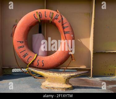 Keller Ferry, Franklin Roosevelt Lake, Washington Stock Photo - Alamy