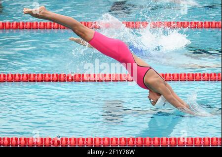 Fantine Lesaffre (FRA) on 200 m Freestyle Women during the Open de ...