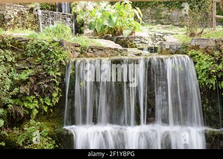 Waterfalls at Argiroupoli,, Crete Stock Photo - Alamy