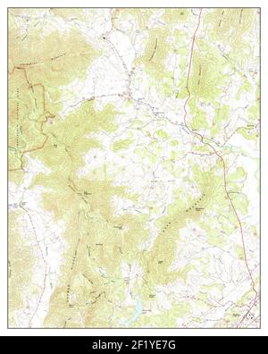 Map of Madison County, Virginia Stock Photo - Alamy